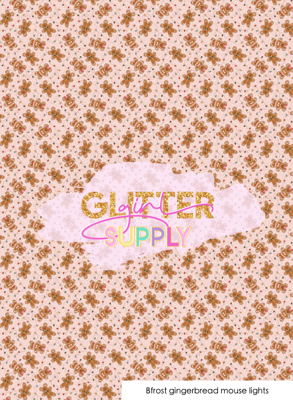 Bfrost gingerbread mouse lights – Glitter Girl Supply