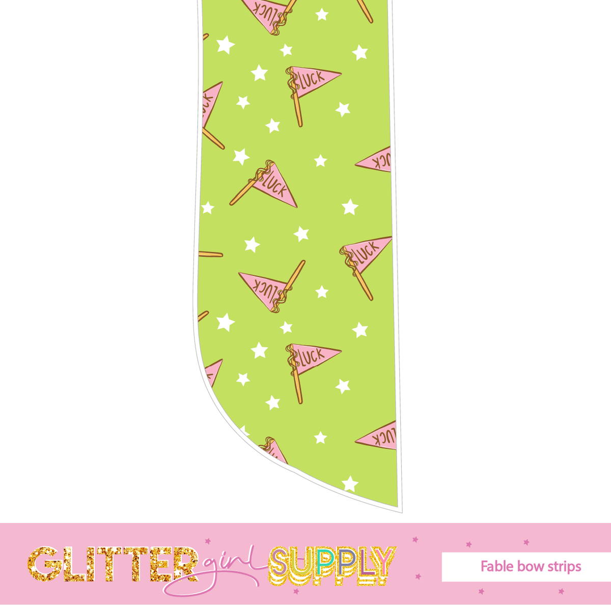 Fable strips Skyy St patricks flags – Glitter Girl Supply