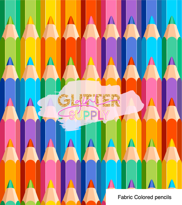 Fabric Colored pencils – Glitter Girl Supply