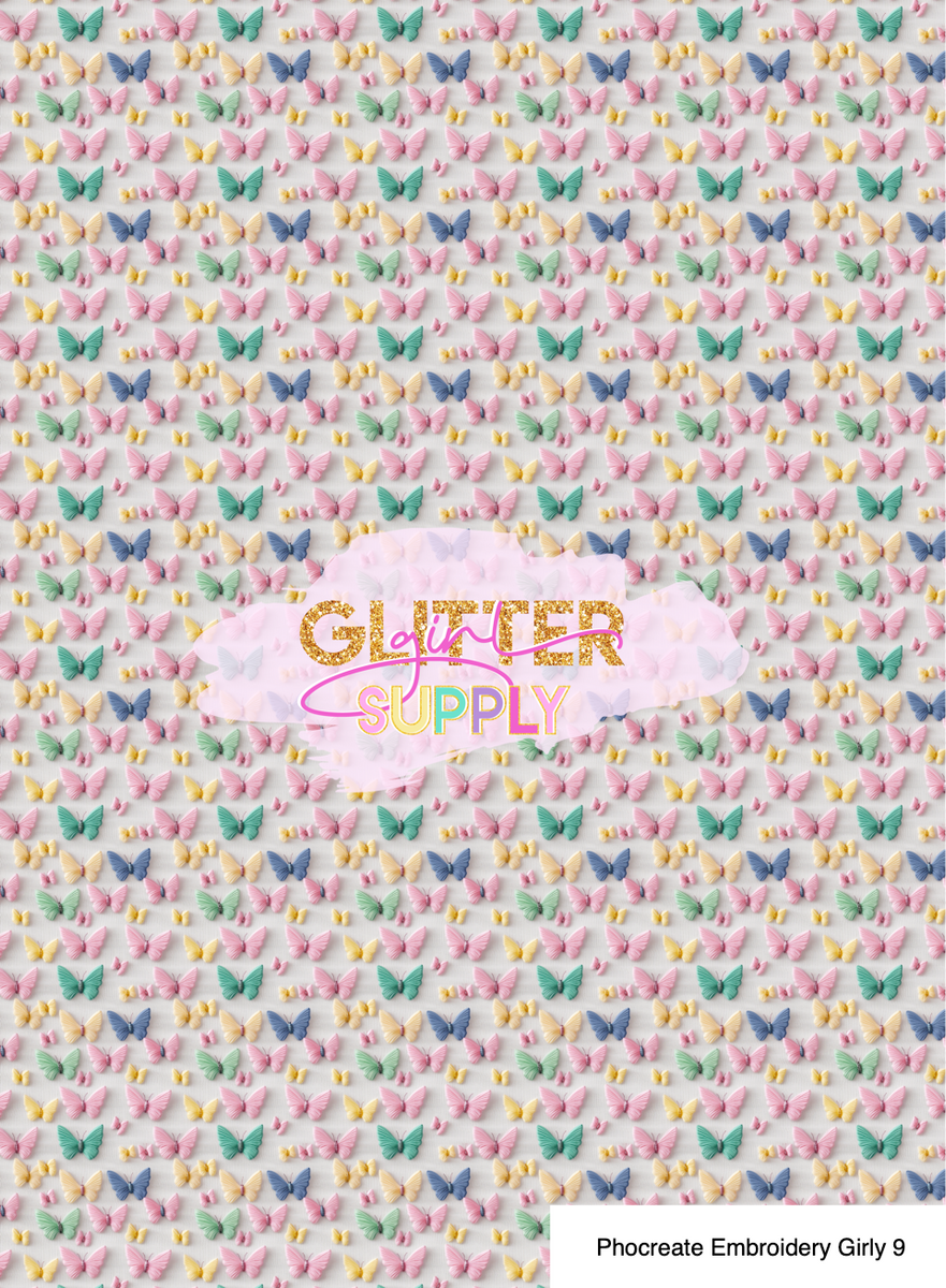 Phocreate Embroidery Girly 9 – Glitter Girl Supply