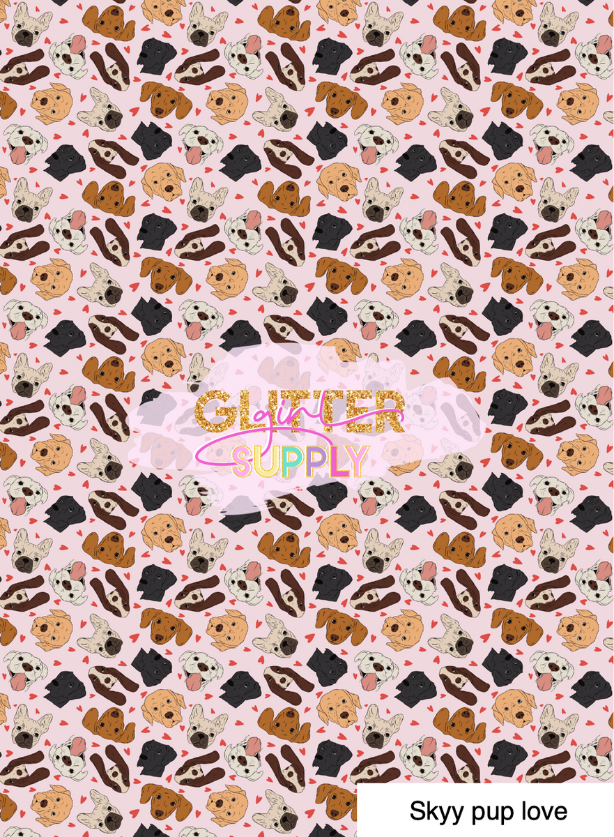 Skyy pup love – Glitter Girl Supply