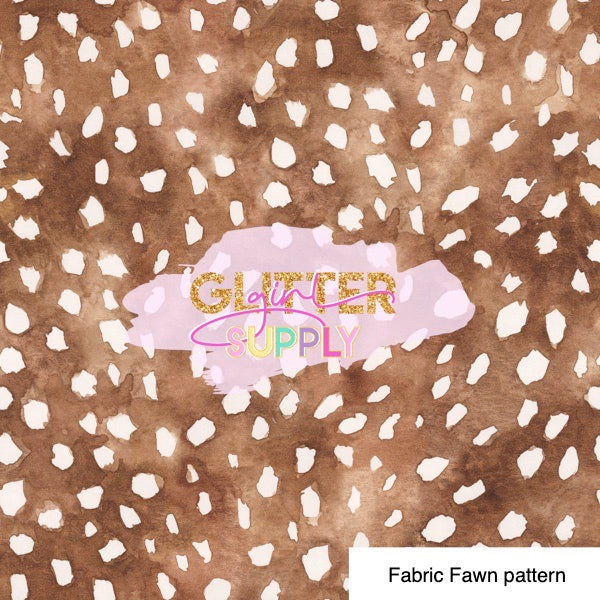 Fabric Fawn pattern – Glitter Girl Supply