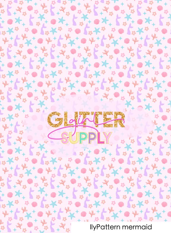 IlyPattern mermaid – Glitter Girl Supply