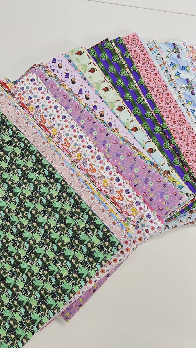 Scrap Pack - CANVAS 10 sheets – Glitter Girl Supply